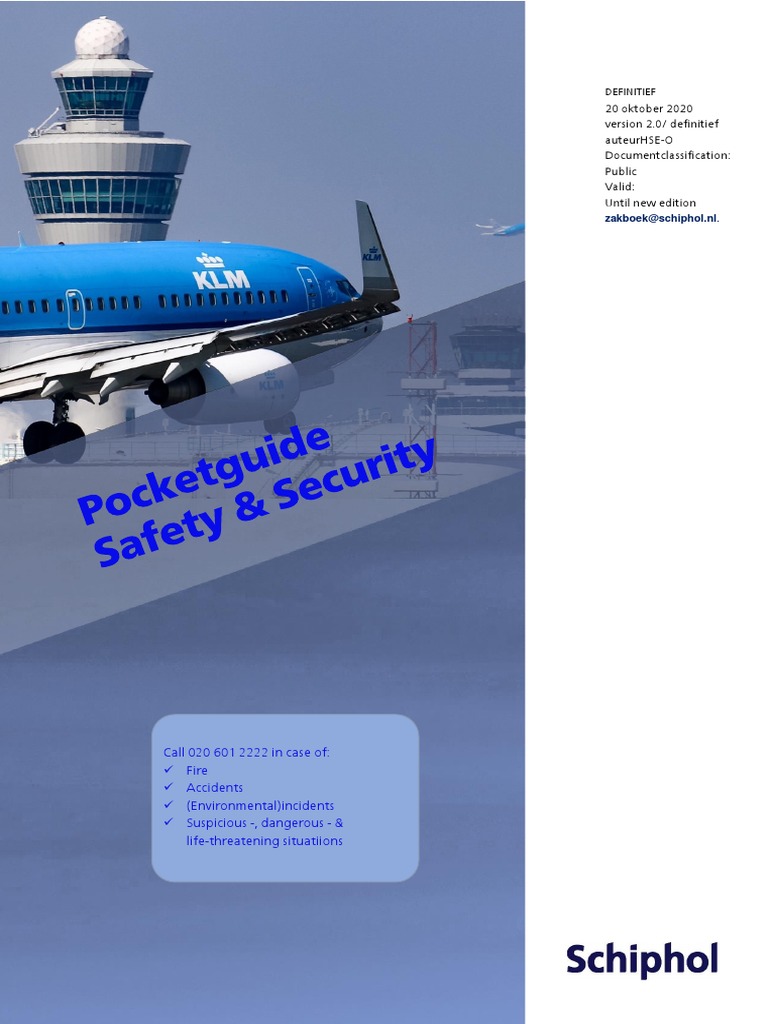 Pocketguide Safety en Security - en 2..0 | PDF | Airport | Fire ...