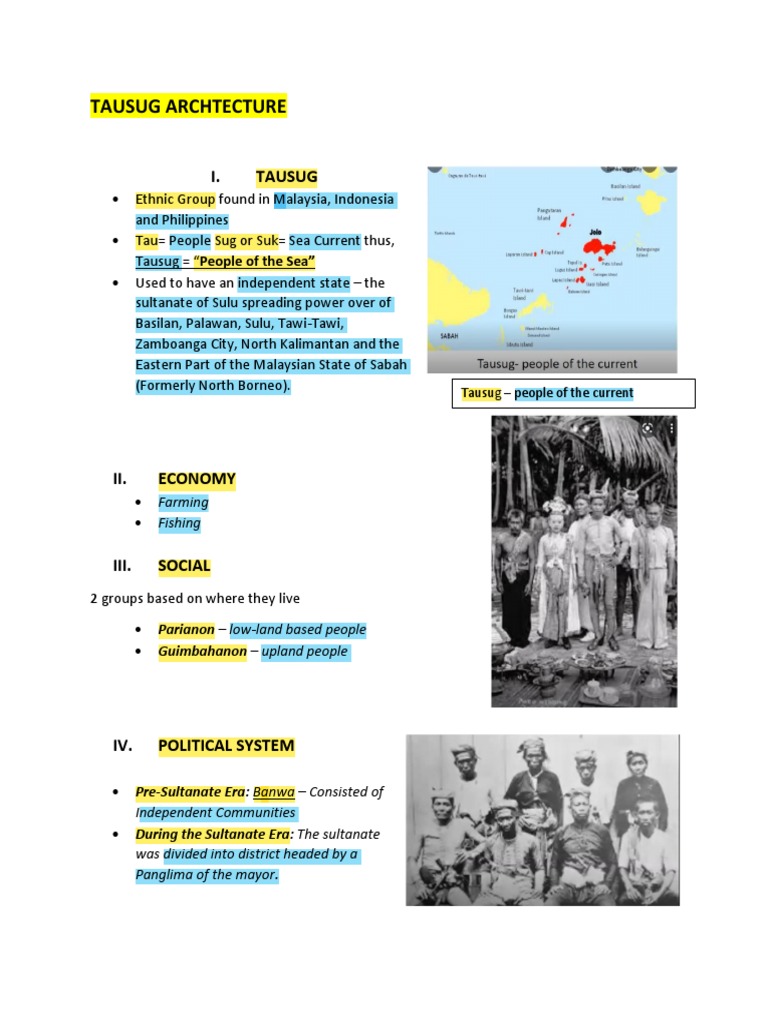 TAUSUG | PDF | Southeast Asia