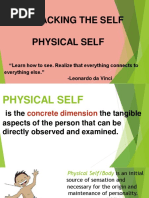Understanding The Self - THE PHYSICAL SELF | PDF | Body Image | Heredity