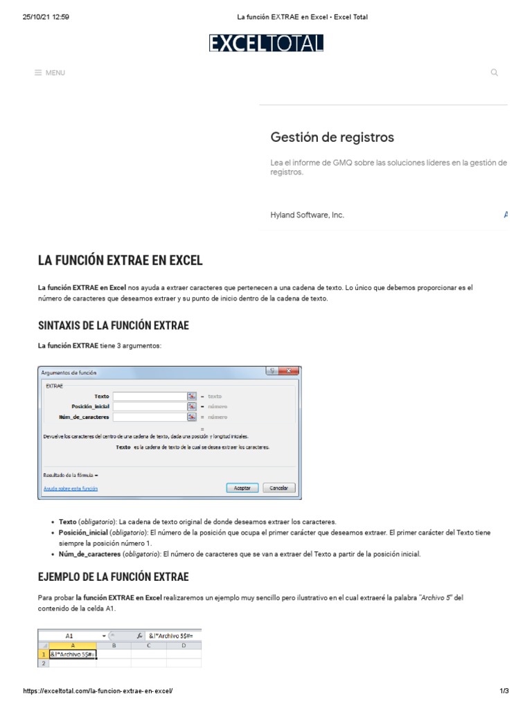 Extrae | PDF | Microsoft Excel | Archivo de computadora