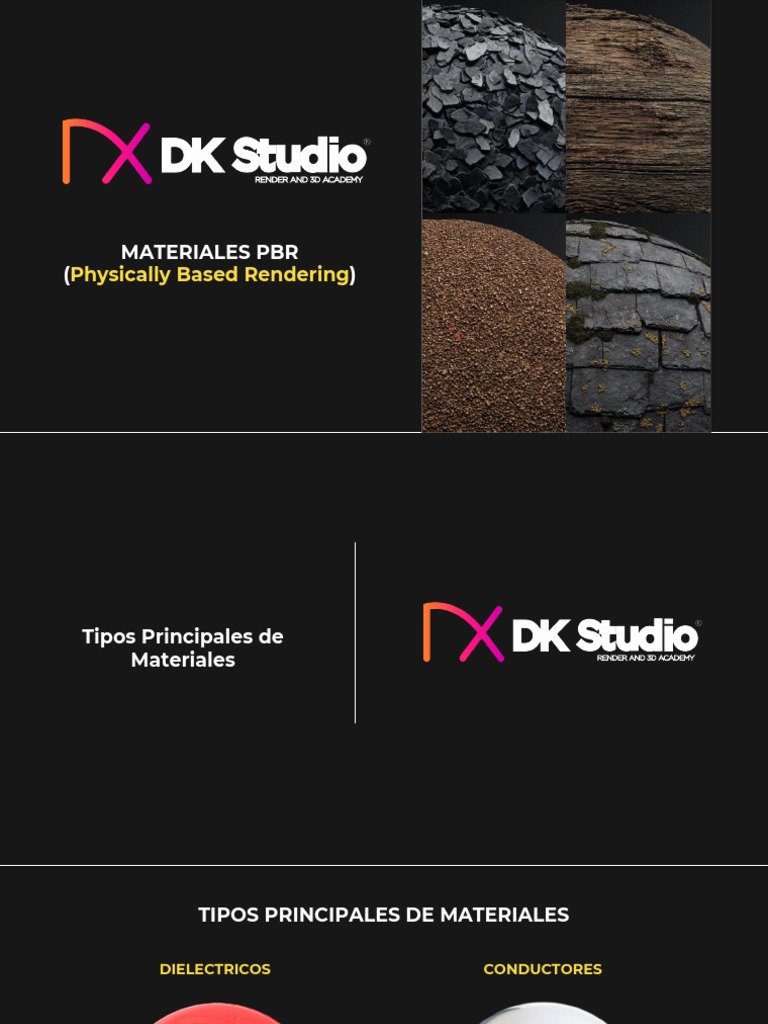 Materiales PBR y Su Comportamiento de La Luz | PDF | Color | Modelo de ...