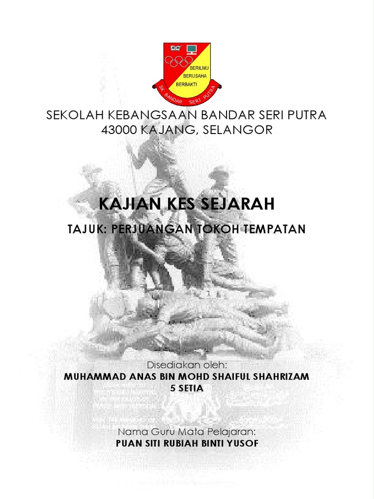 Perjuangan Tokoh Tempatan Tahun 5 | PDF