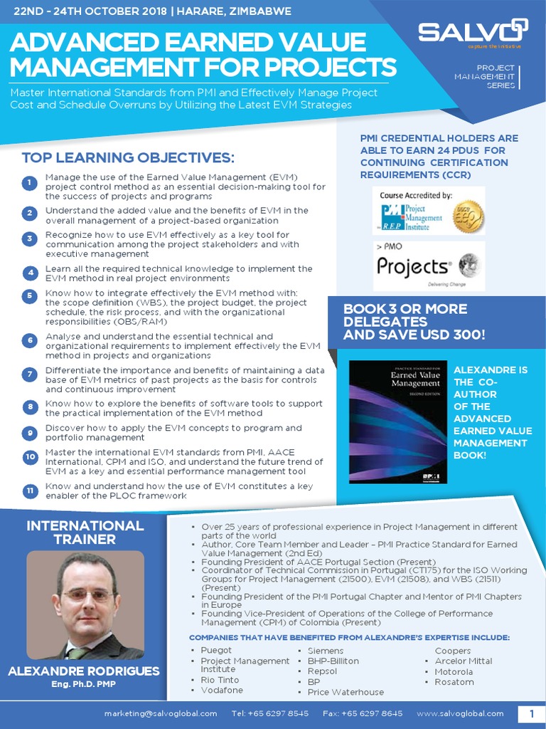 Earned Value Management ZW RM | PDF | Business