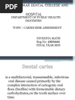 Caries - Risk - Assessment - Form ADA | PDF