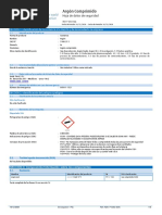 Argon Hoja de Seguridad | PDF | Toxicidad | Argón