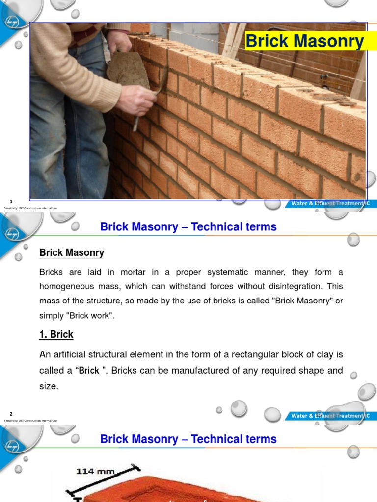 Brick Masonry | PDF | Masonry | Brick