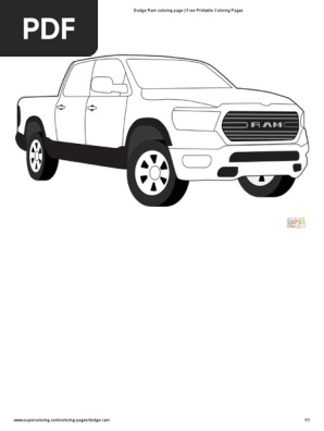 Dodge Cummins Logo Coloring Pages