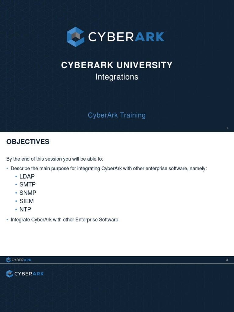 CyberArk LDAP Integration Guide | PDF | Public Key Certificate | Telecommunications