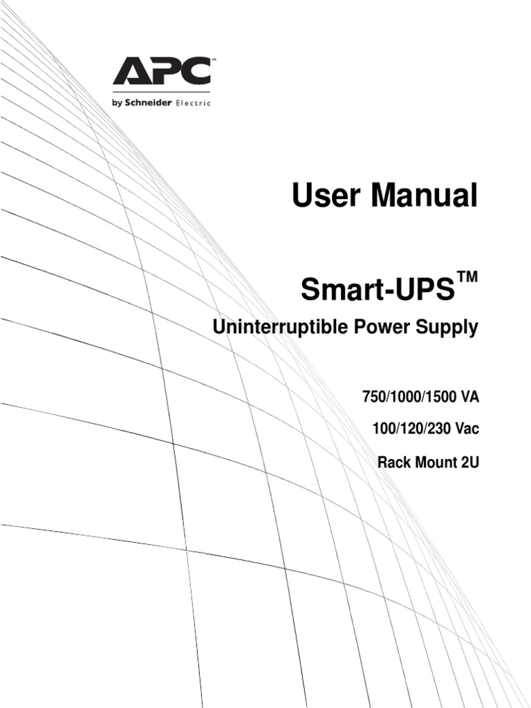 Manual de Ususario UPS Uninterruptible Power Supply | PDF | Electrical ...