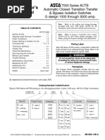 ASCO 7000 Product Catalog | PDF | Switch | Stainless Steel