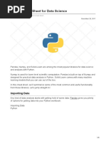 Python Data Analysis | PDF | Microsoft Excel | Areas Of Computer Science