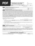 T183 Form for Electronic Tax Filing | PDF | Tax Refund | Payments