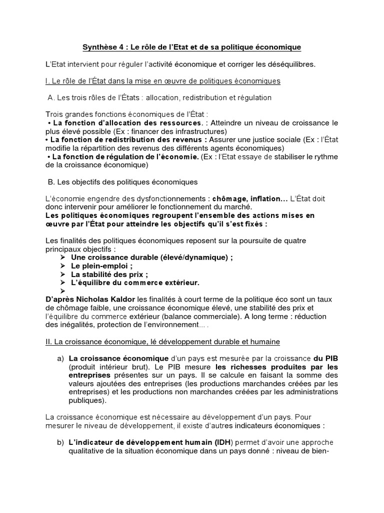 Synthèse 4 CEJM | PDF | Inflation | Union européenne