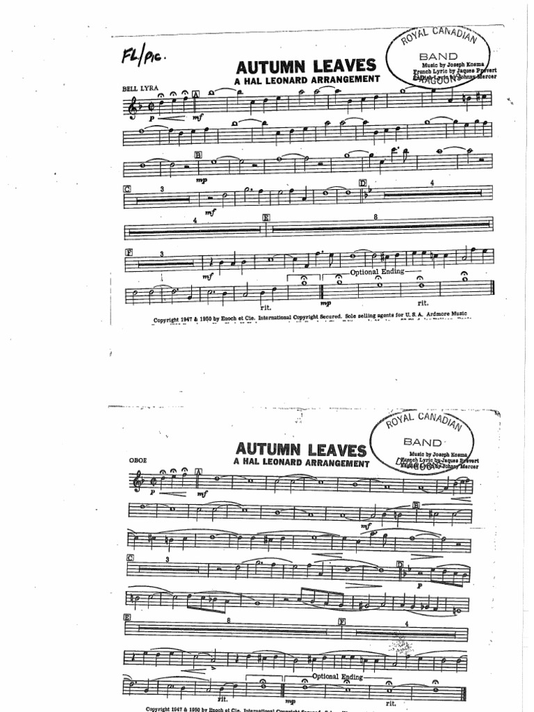 Autumn Leaves | PDF