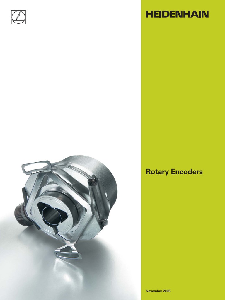Rotary Encoders (Excerpt) | PDF | Bearing (Mechanical) | Mechanical ...