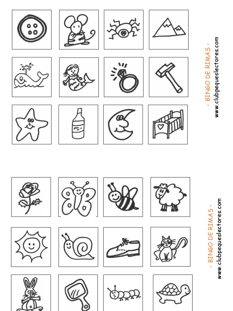 Bingo de Las Rimas | PDF