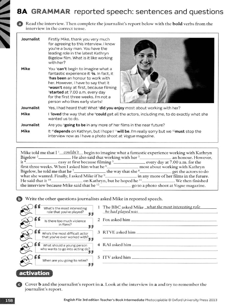 Files 8-9-10 Revision of Grammar With Answers | PDF | Grammar | Syntax