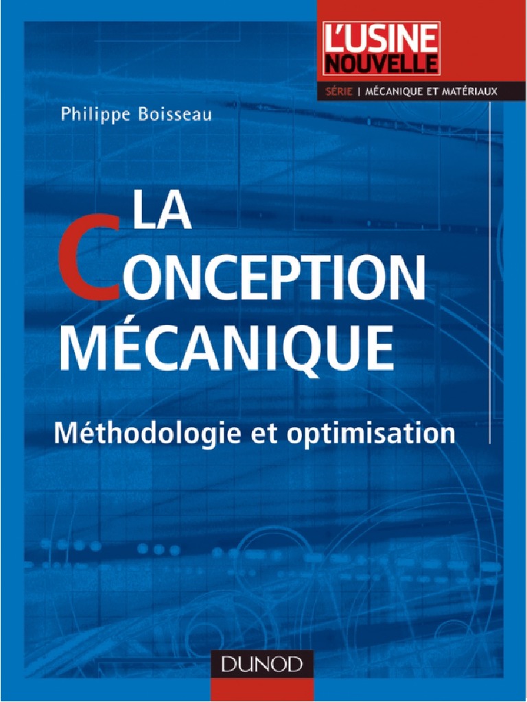 La Conception Mécanique - Dunod | PDF