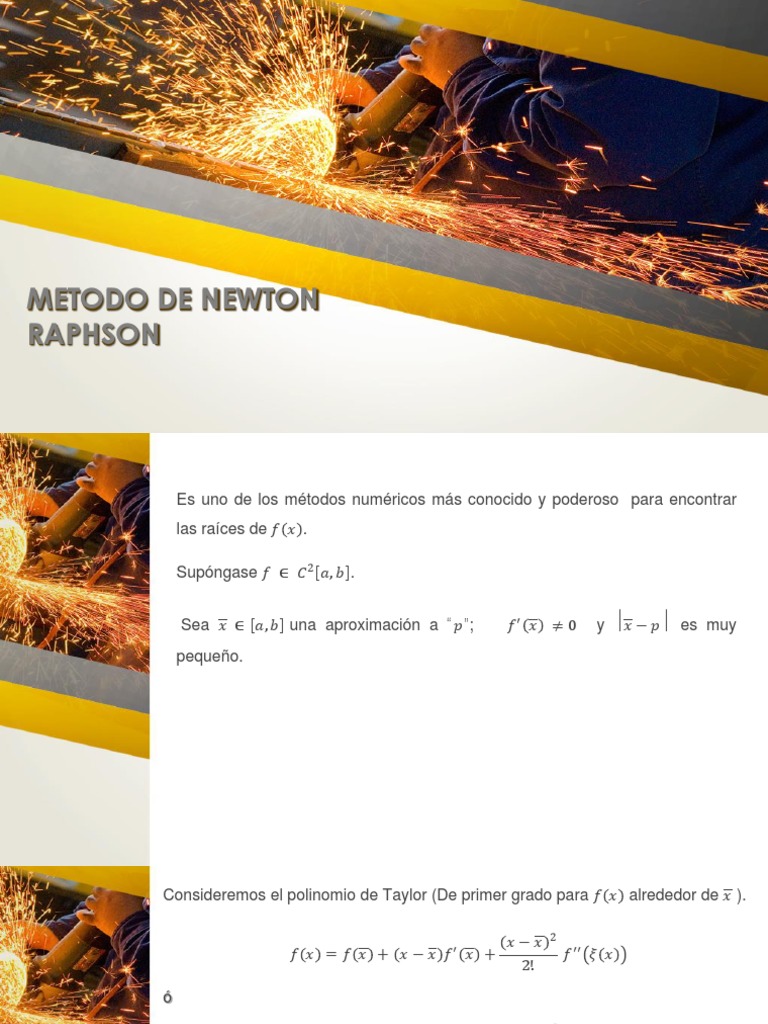 Clase 3-2021-1-Newton Raphson | Descargar gratis PDF | Matemáticas ...