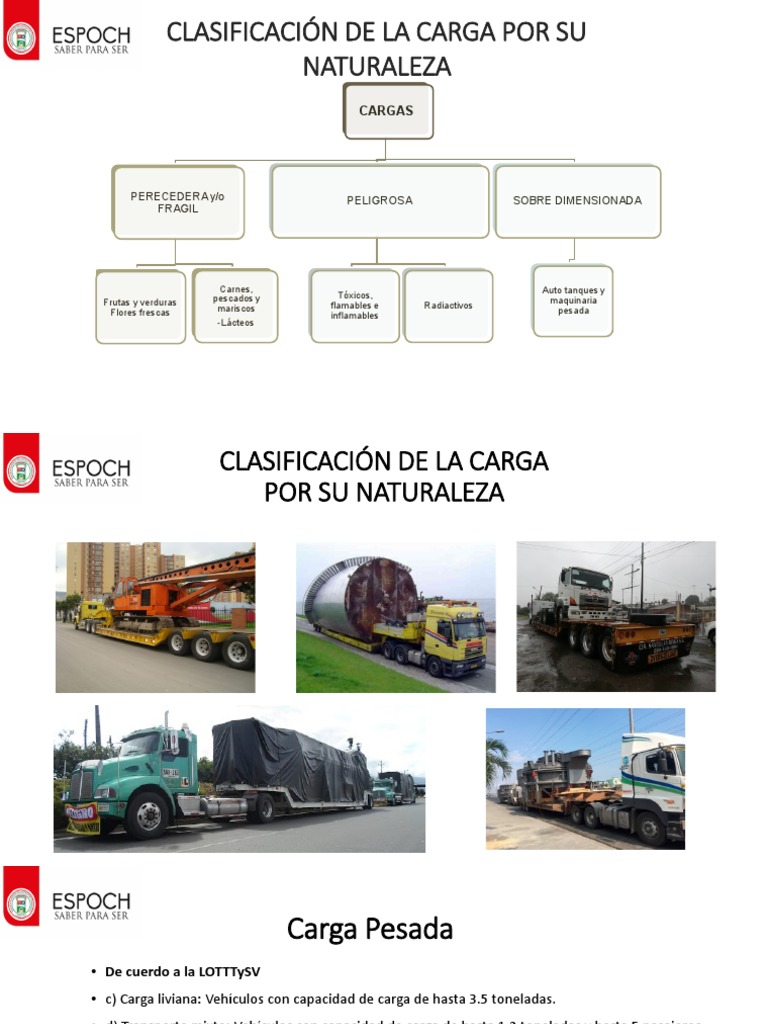 Carga Sobredimensionada y Peligrosa | PDF | Combustión | Transporte