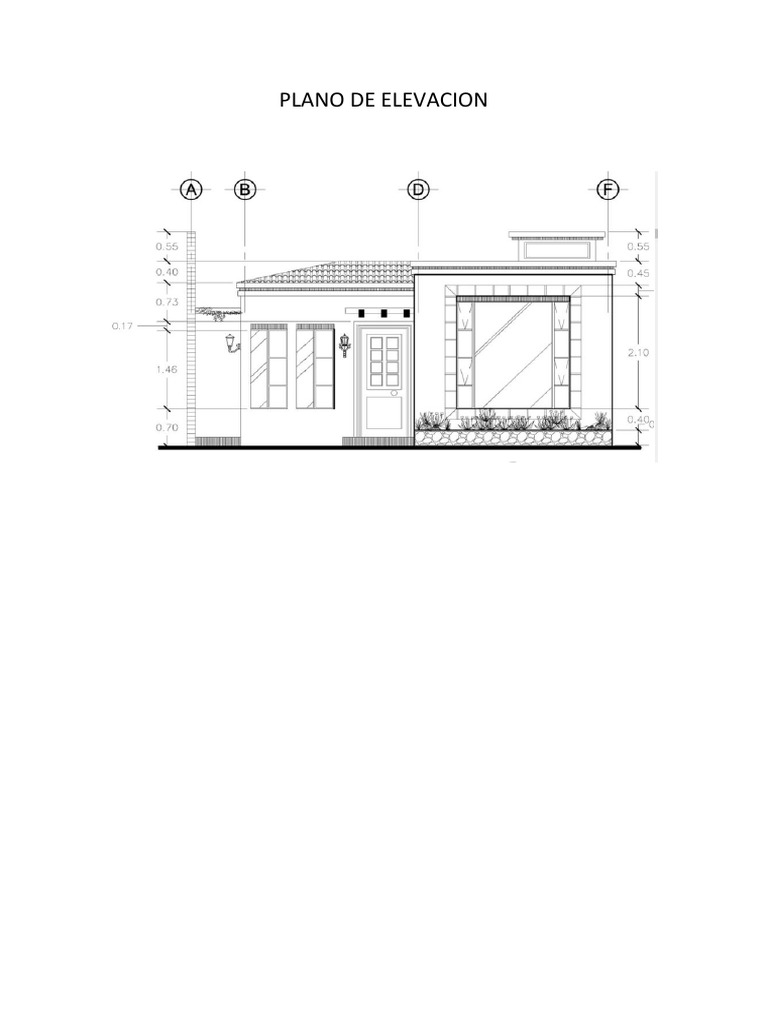 Plano de Elevacion | PDF