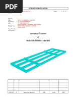 Skid Structure Calculation Rev.a - MBD - APPROVED | PDF | Strength Of ...