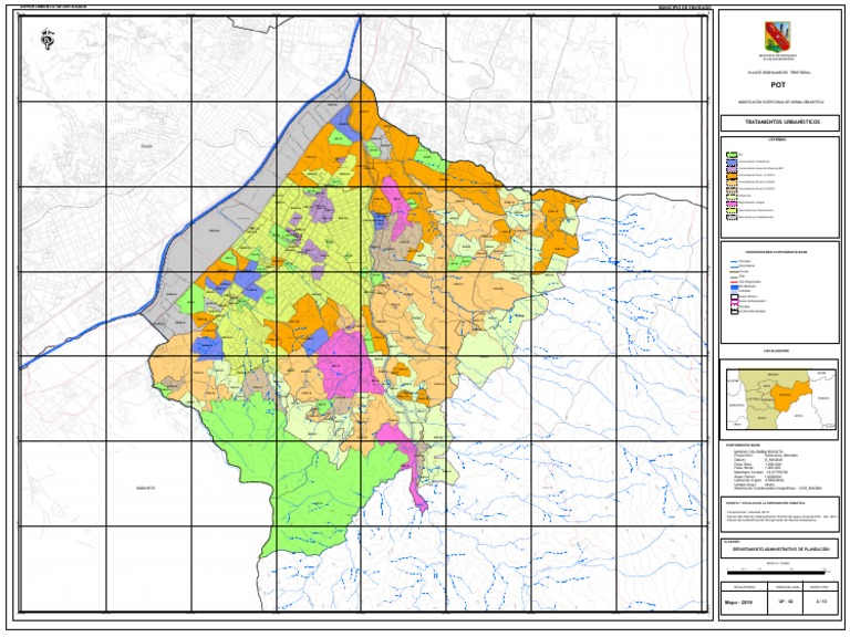 Mapa - Tratamientos Urbanos ENVIGADO | PDF