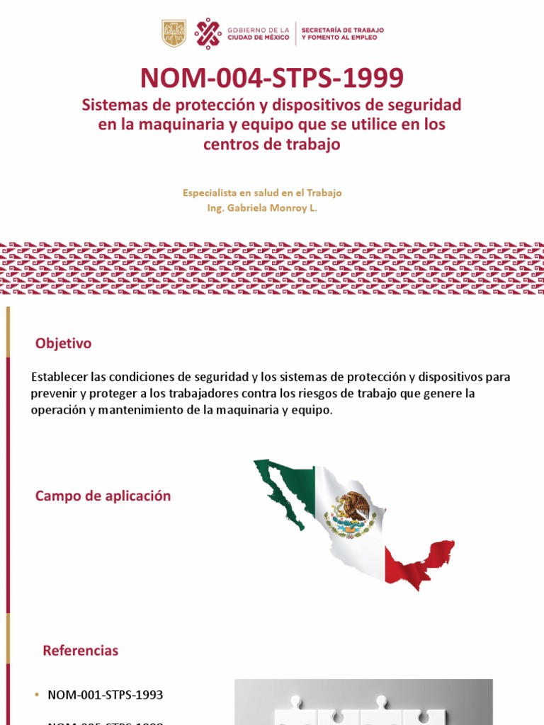 Nom-004-Stps-1999 - Septiembre 2021 | PDF | Herramientas | Riesgo