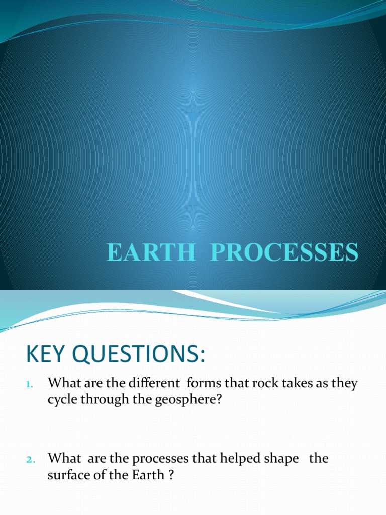 Lesson 4 Earth Processes | PDF | Minerals | Crystal