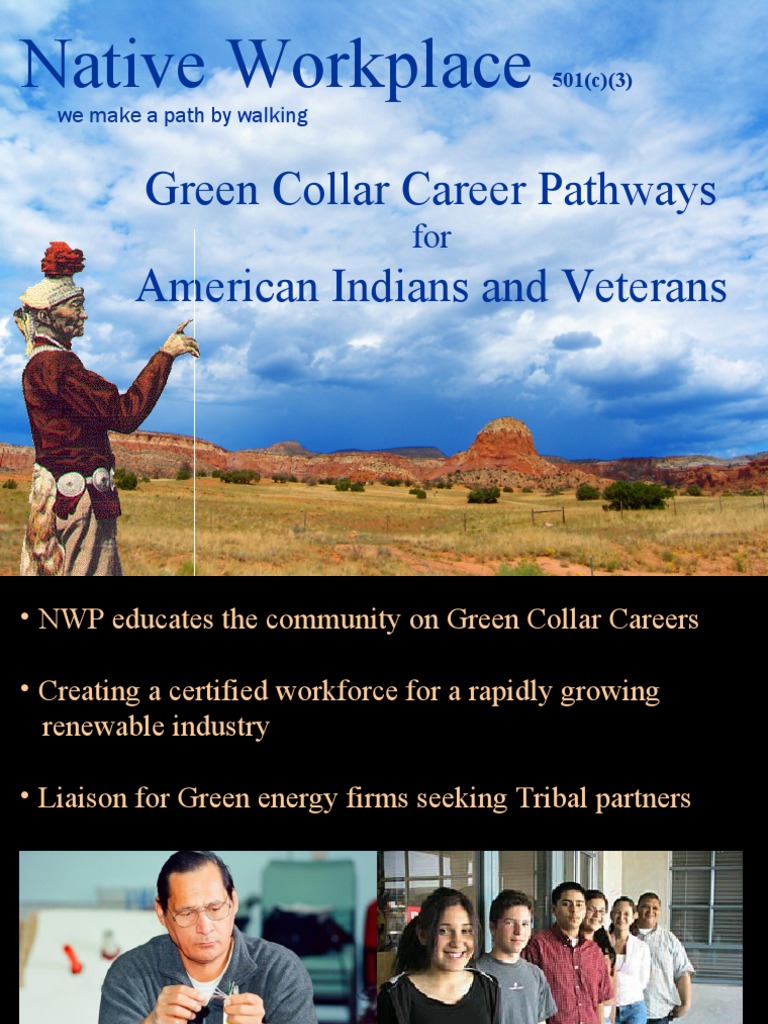 Green Careers for Tribes & Veterans | PDF