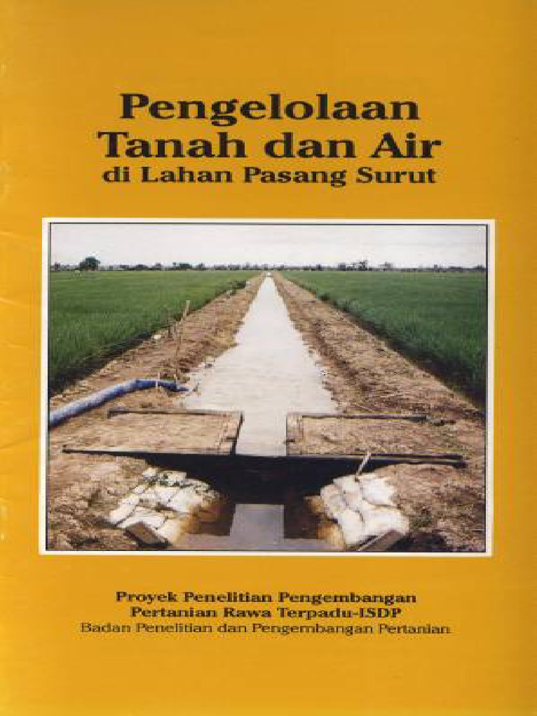 Pengelolaan Tanah dan Air Lahan Pasang Surut | PDF