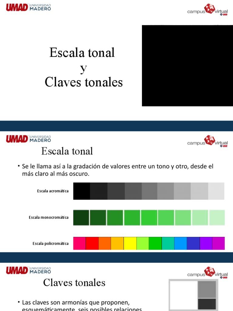 Claves Tonales - Umad | PDF | Escala (música) | Blanco