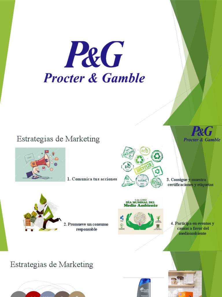 Presentacion de P&G | PDF | Procter & Gamble | Marketing