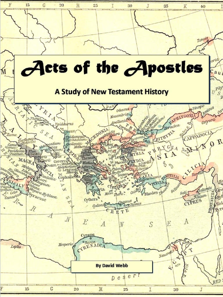 Acts of The Apostles Study Guide | PDF | Acts Of The Apostles | Jesus