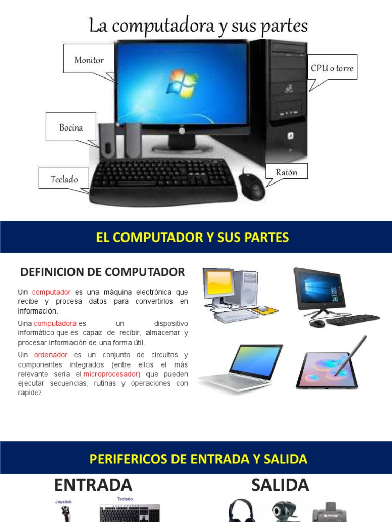 El Computador y Sus Partes | PDF