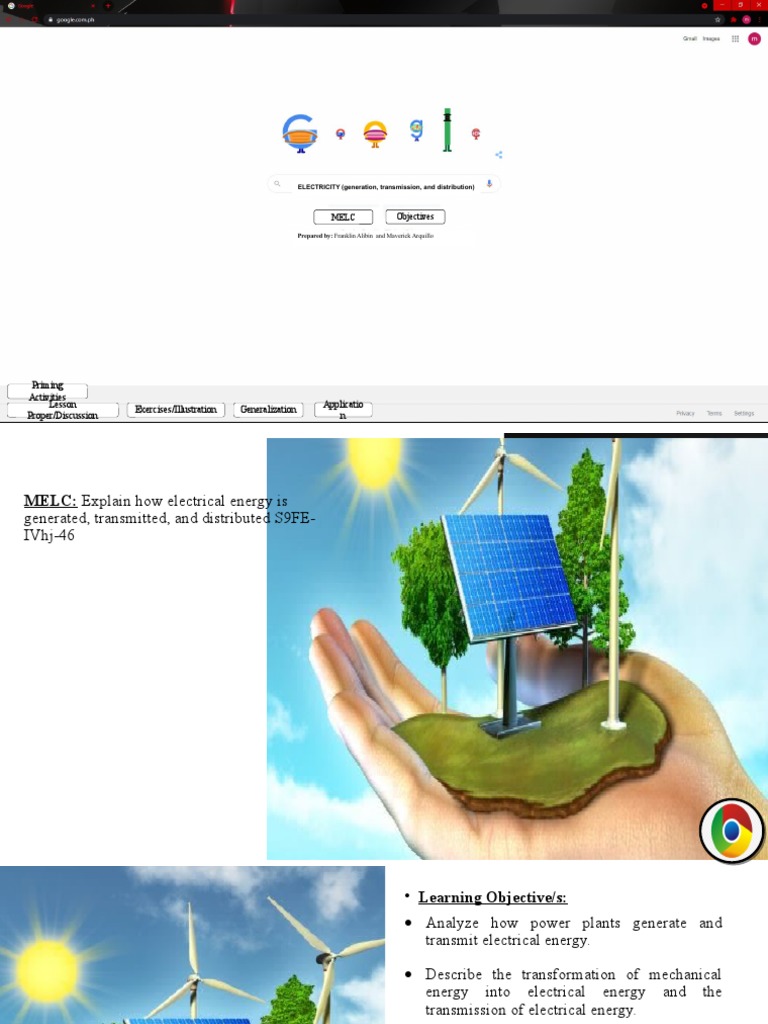 Pre-Slide Deck Science 9 Quarter 4, Week 8 | PDF | Electric Power Transmission | Electric Power ...