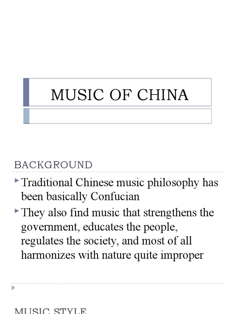Music of China | PDF