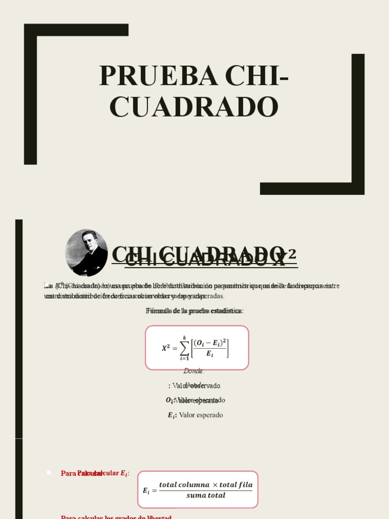 Prueba Chi-Cuadrado | PDF | Prueba de hipótesis estadísticas ...