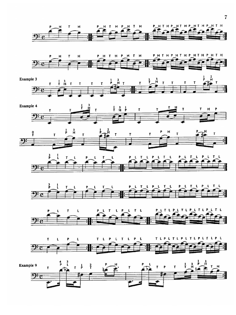 Slap It! - Funk Studies for the Electric Bass - Tony Oppenheim - 部分5 | PDF