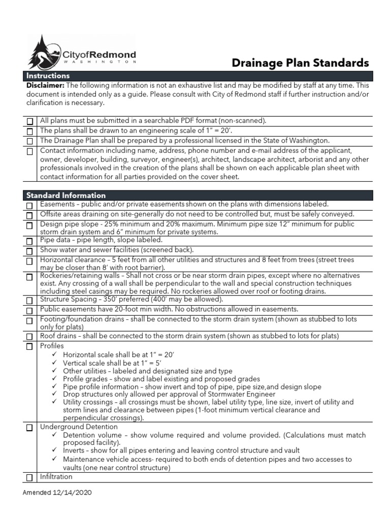 Drainage Plan Standards (PDF) - 202012281839411347 | PDF | Storm Drain ...