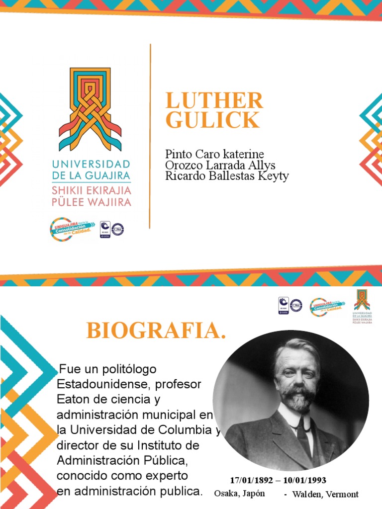Luther Gulick.. | PDF