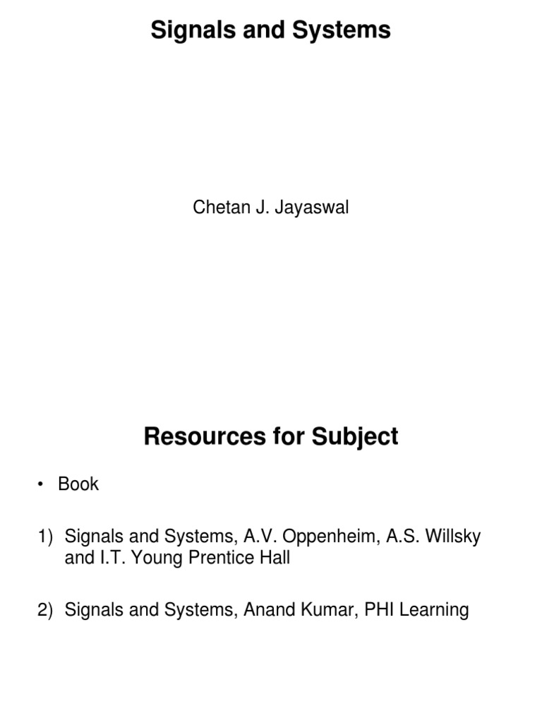 Introduction - Basic Signal | PDF | Discrete Time And Continuous Time ...
