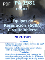 Pruebas y Mantenimiento de SCBA NFPA 1852 | PDF | Ciencias de la ...