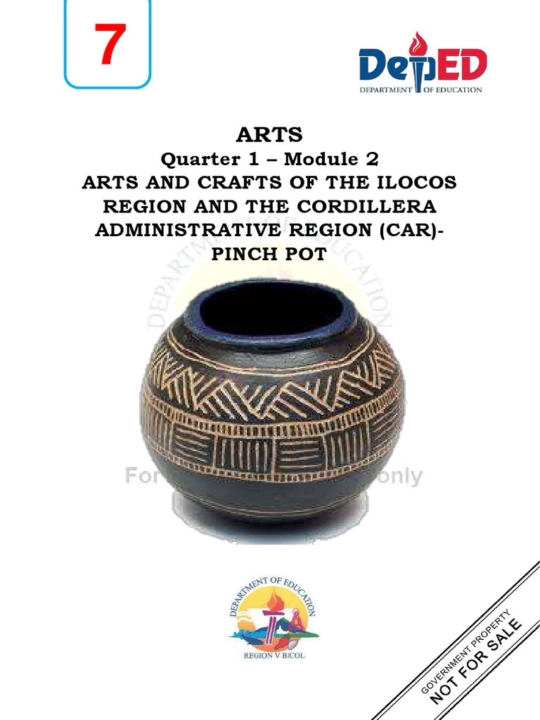 Quarter 1 MODULE 2 Pinch Pot | PDF | Pottery | Learning