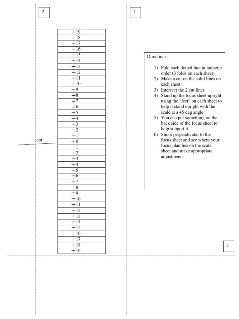 Photography Focus Calibration Guide | PDF