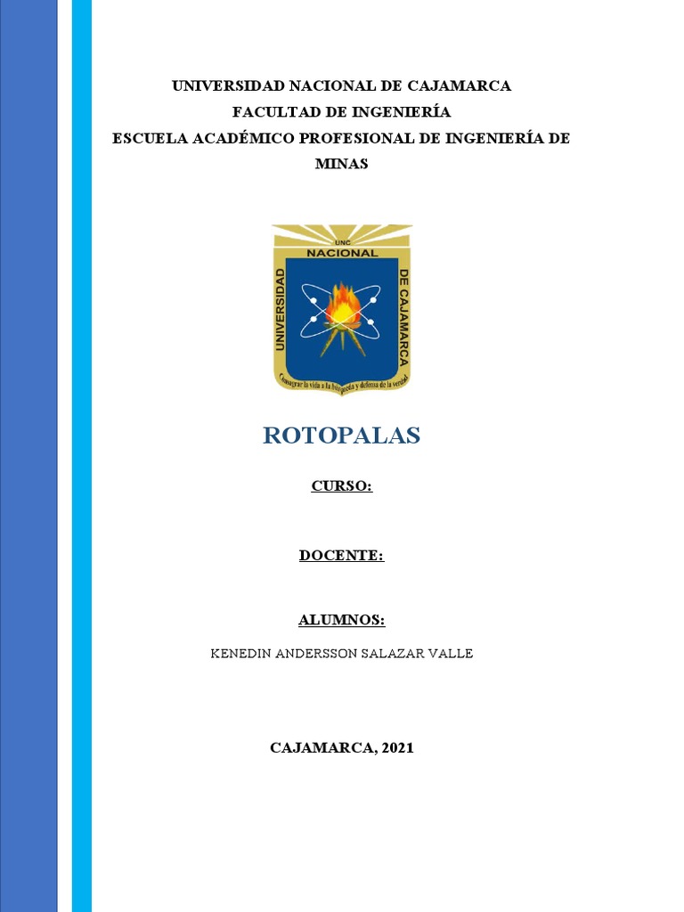 ROTOPALAS | PDF | Tren | Minería