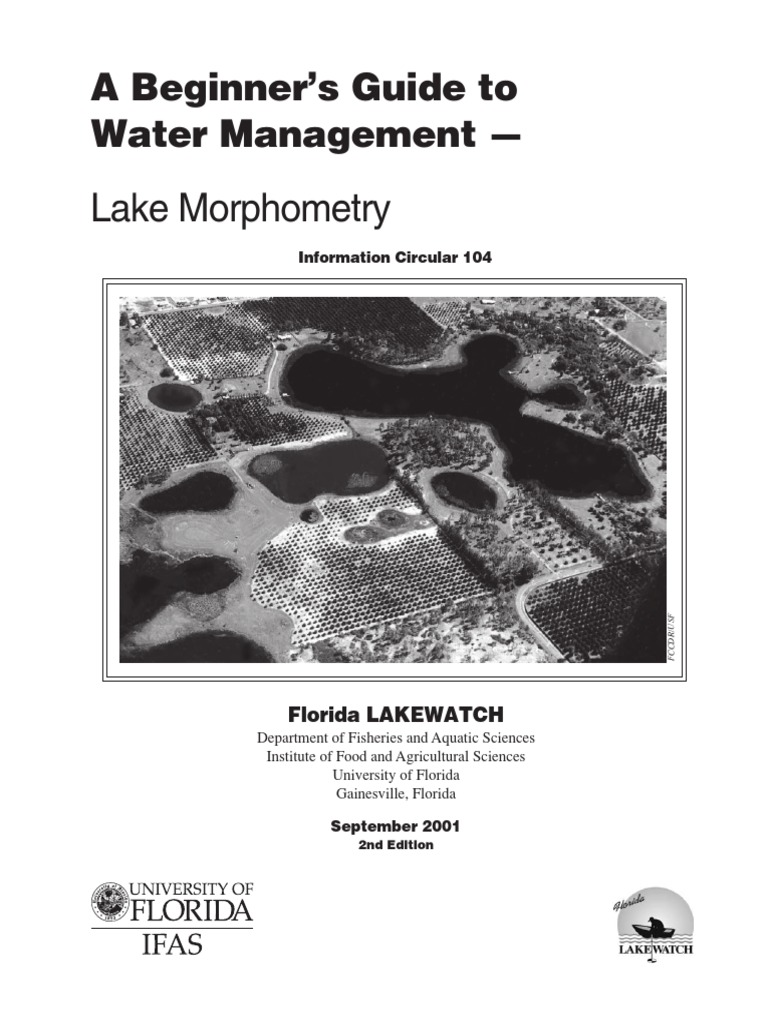 Lake Morphometry: A Beginner's Guide To Water Management | PDF | Lake ...