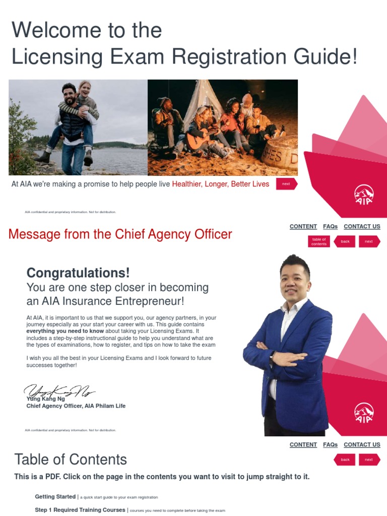 Exam Registration Guide | PDF | Life Insurance