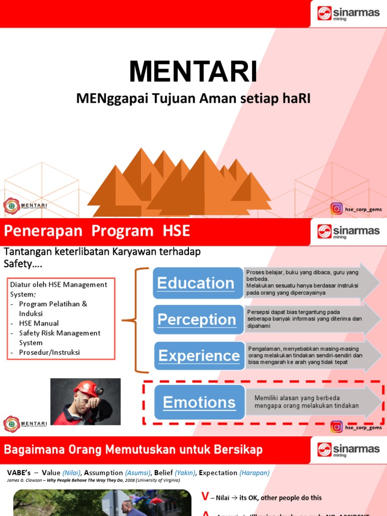 Penerapan Program HSE untuk Keselamatan Kerja | PDF
