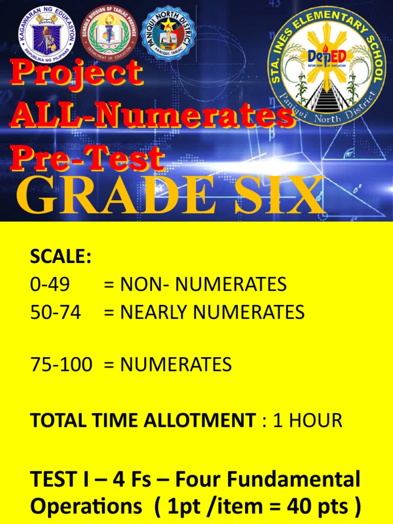 PAN Grade 6 | PDF | Mathematics